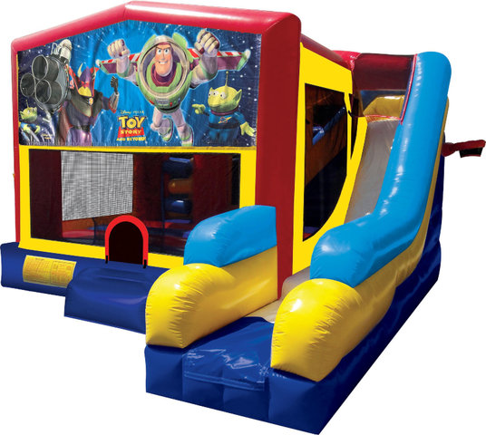 Buzz Lightyear Inflatable combo 7in1 rental New Orleans LA